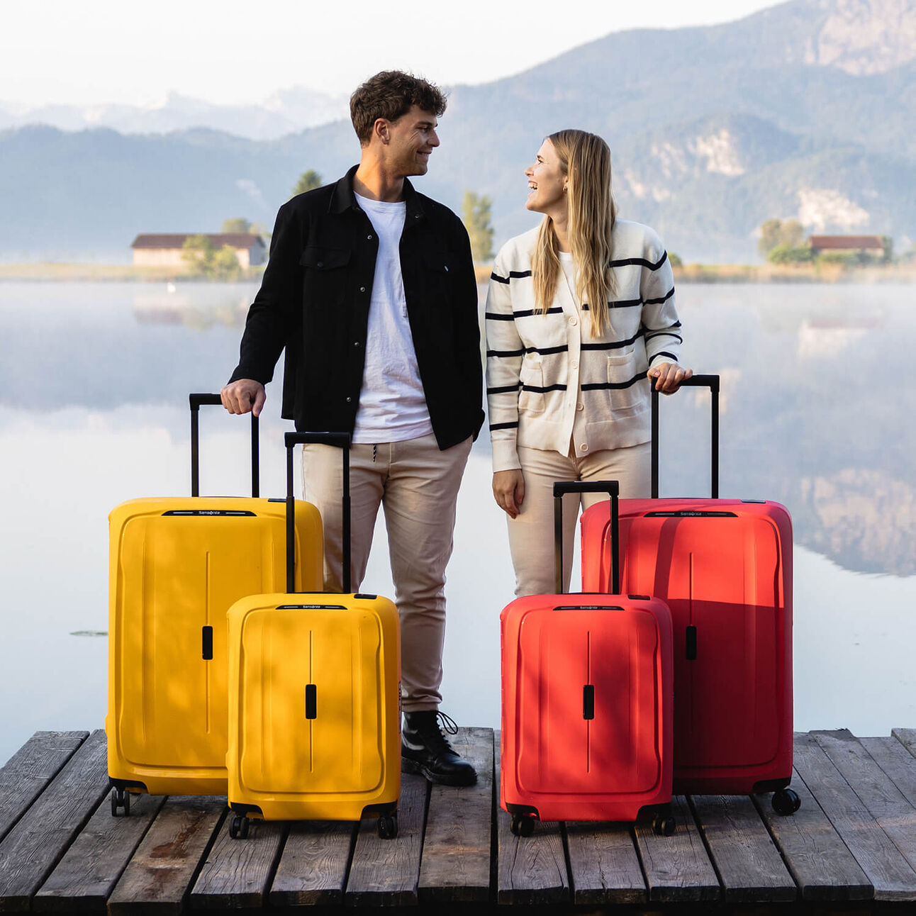 Essens Trolley mit 4 Rollen 75cm | Samsonite Österreich